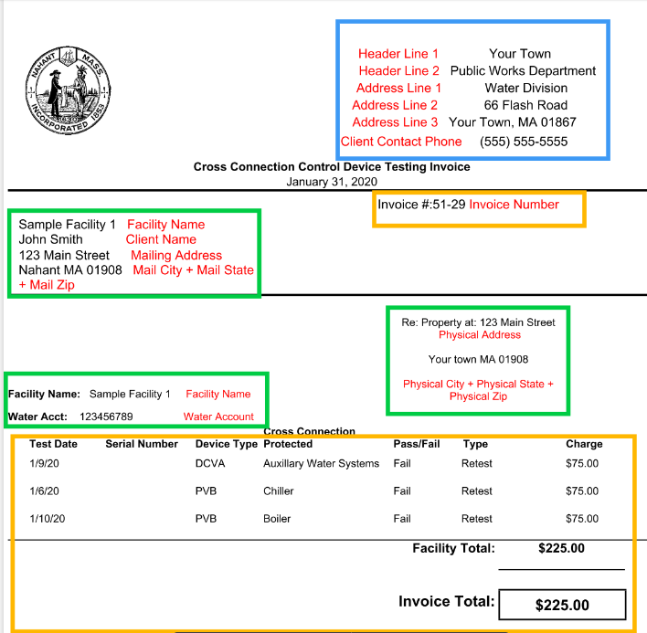 Invoice Layout – iDataCollect Help Desk